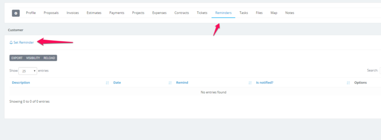 customer-reminders | Powerful Open Source CRM