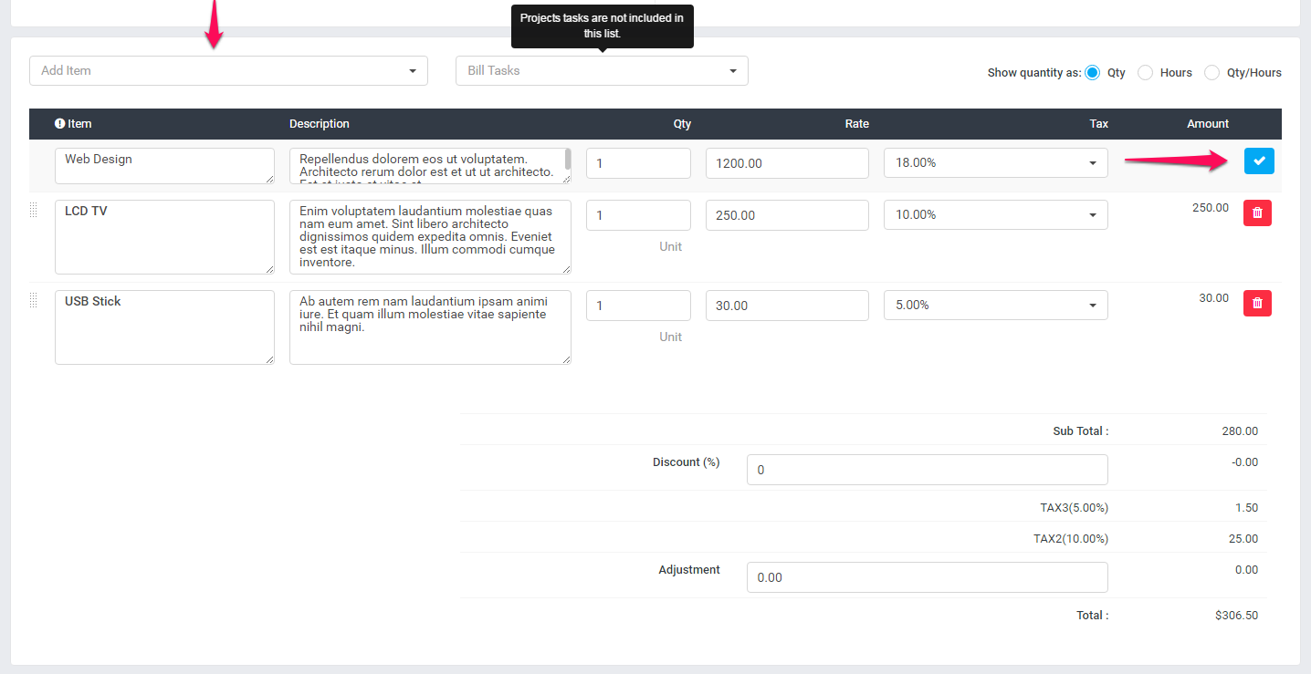 Create Invoice (EN)